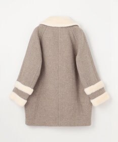ボアカラーPコート / GRACE CONTINENTAL | GRACE CONTINENTAL ボアカラーPコート / GRACE CONTINENTAL | GRACE CONTINENTAL