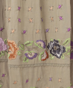 フラワー刺繍エスニックワンピース / GRACE CONTINENTAL | GRACE フラワー刺繍エスニックワンピース / GRACE CONTINENTAL | GRACE