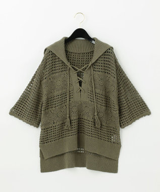 クロシェニットトップ / GRACE CONTINENTAL | GRACE CONTINENTAL クロシェニットトップ / GRACE CONTINENTAL | GRACE CONTINENTAL